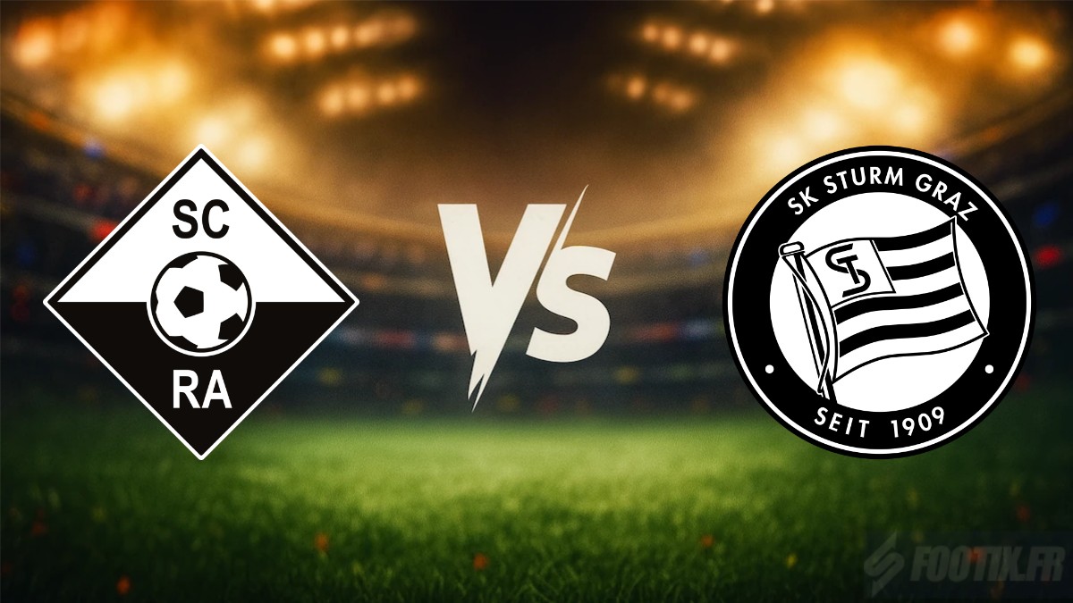 Pronostic : SCR Altach - SK Sturm Graz | 05/10/2025