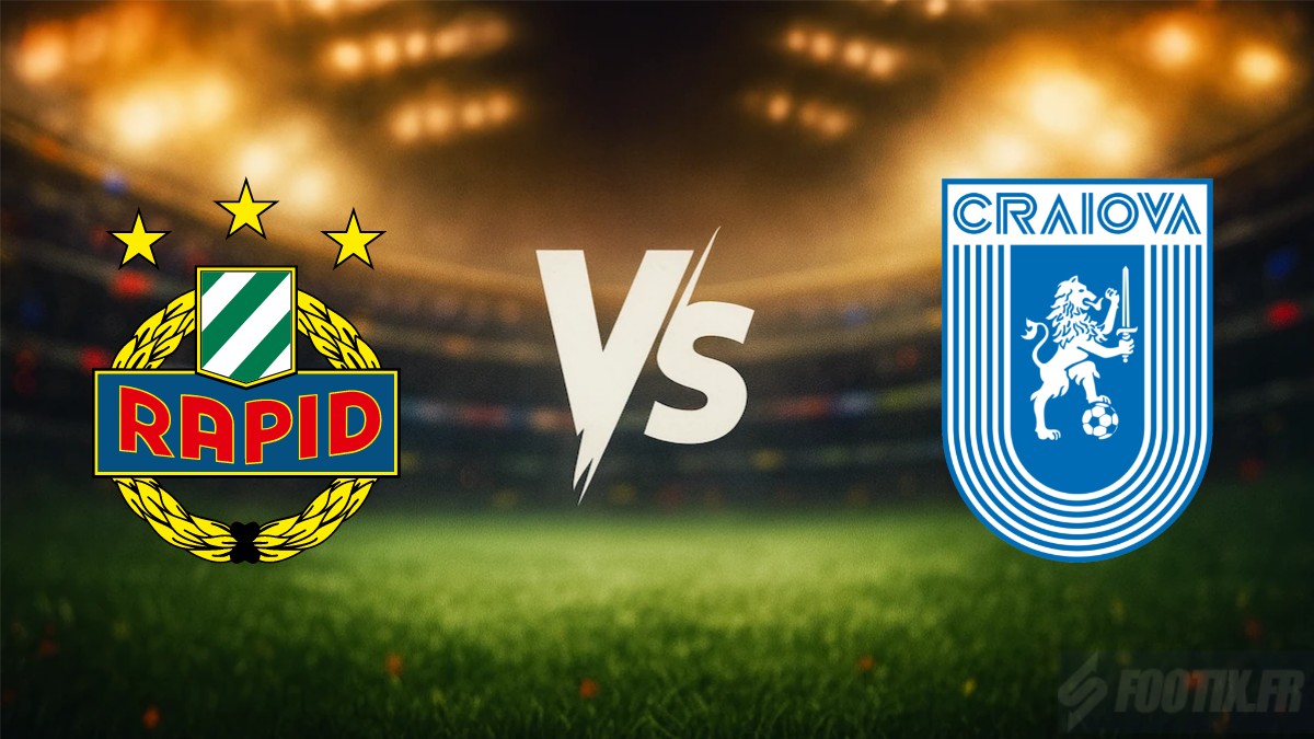 Pronostic : SK Rapid Wien vs Universitatea Craiova | 06/11/2025