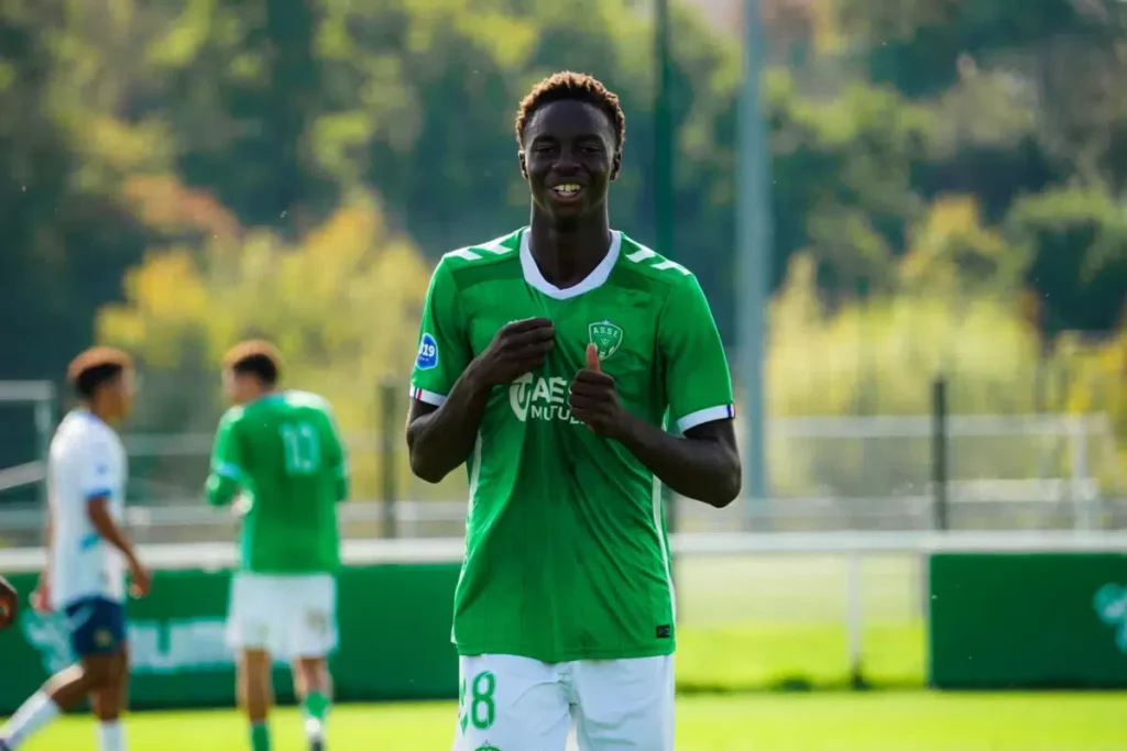 Paul Eymard, 17 ans, s’impose comme espoir à l’ASSE