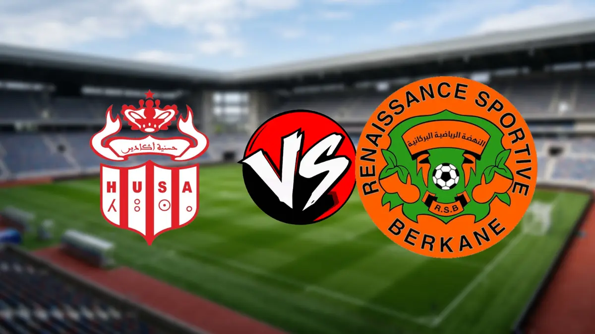 Compositions probables : HUSA VS RS Berkane | 14/06/2026