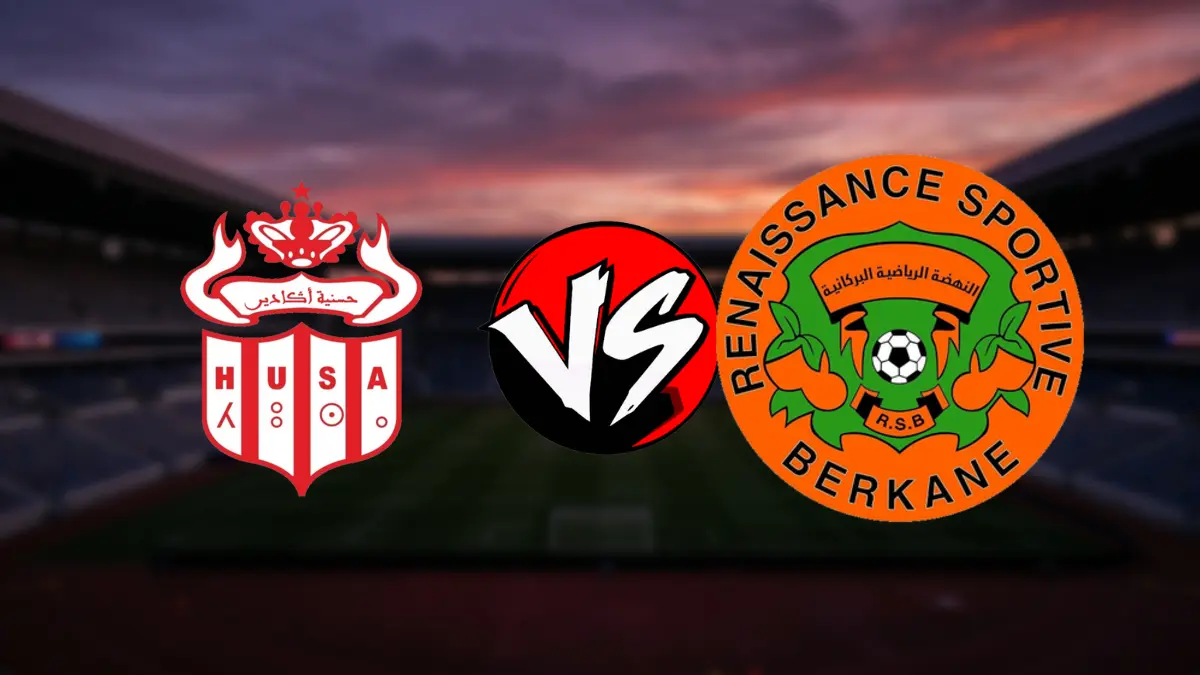 Où voir HUSA vs RS Berkane, sur quelle chaîne de streaming